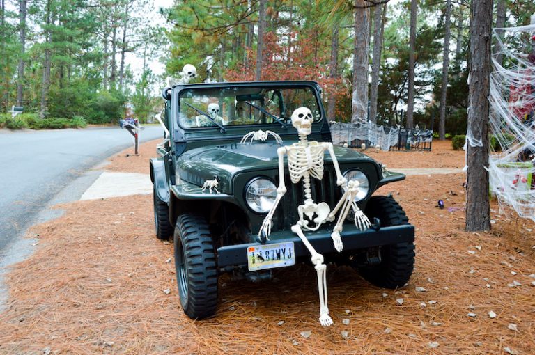 Here's the Deal With the Skeleton Jeep in Southern Pines : The Sway