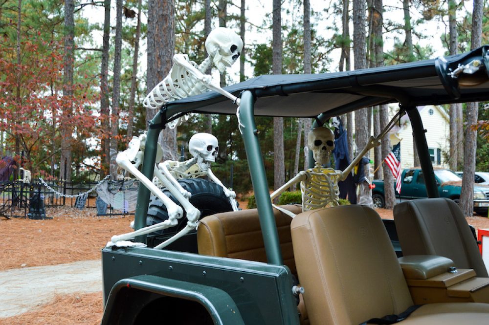 Here's the Deal With the Skeleton Jeep in Southern Pines : The Sway