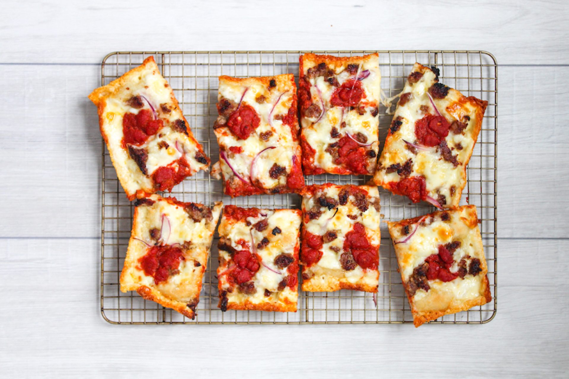 New 'Ghost Kitchen' Detroit-Style Pizza Goes Viral : The Sway