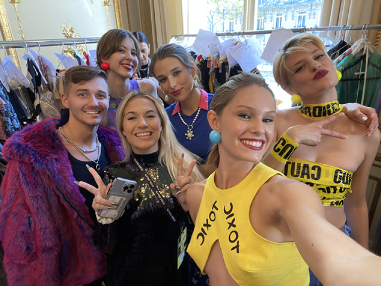 Rylee B Designs Walk Paris Fashion Week : The Sway